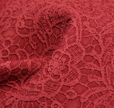 China 3D Retro Rose Lace Embossed PVC Leather 1.4mm Brushed Bottom Faux Leather for Handbag Packaging for sale
