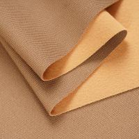 China Skin Feeling Linen Semi PU Leather Fabric 1.4mm for Handbag Furniture Shoes for sale