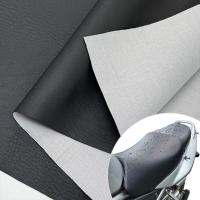 China Embossed PVC Synthetic Leather 4-Way Stretch Material - 0.6mm Thickness 140cm Width for Automotive and Furniture for sale