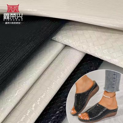China PVC Synthetic Leather 0.6mm Thick 142cm Wide with Waterproof Lining for Furniture and Phone Cases for sale