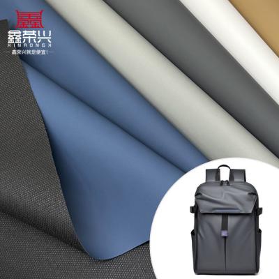 China 160cm PVC Synthetic Faux Leather Fabric Smooth Matted Embossed Stretch 0.6mm for Upholstery for sale
