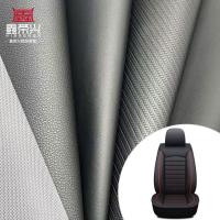 China 160cm Wide 0.6mm PVC Synthetic Leather for Car Seats and Furniture - Waterproof Scratchproof Material with Mesh Backing for sale