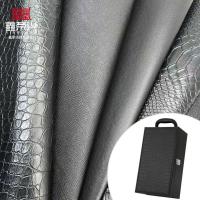 China Wholesale PVC Faux Leather Fabric 0.5mm Thickness 140cm Width for Shoes Notebook Upholstery for sale