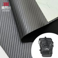 China 1.1mm Carbon Fiber PVC Synthetic Leather Material - 140cm Width, 50 Yard MOQ for Upholstery for sale