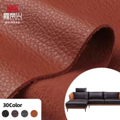 China Semi PU Synthetic Leather Fabric 54/55 Inch 1.7mm for Furniture Upholstery for sale