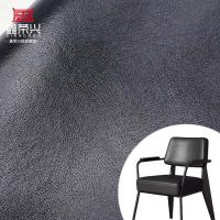 China PVC Embossed Synthetic Leather for Furniture Upholstery 140cm Wide 0.6mm Thickness for sale