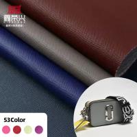 China PVC Saffiano Cross Pattern Synthetic Leather 54 Inch Wide 0.7mm Thick for Furniture for sale