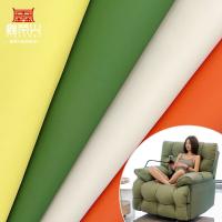 China Abrasion-Resistant PVC Synthetic Leather 0.9mm for Furniture Upholstery 140cm Width for sale