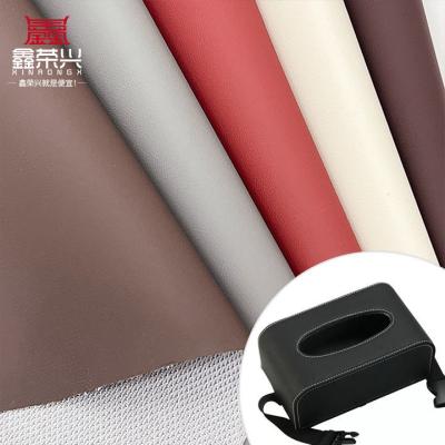 China NAPA Embossed PVC Leather 54