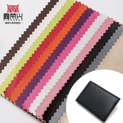 China 0.5mm PU Synthetic Faux Leather - 1.37-1.40mm Width Nonwoven Backing for Shoes, Wallets & Packaging for sale