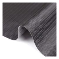 China Oblique Weave PVC Leather Fabric 0.6mm Thickness 140cm Width for Upholstery and Packaging for sale