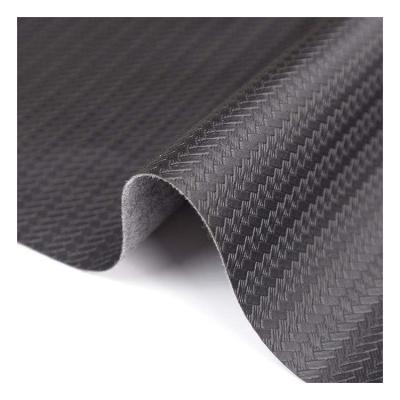 China Oblique Weave PVC Leather Fabric 0.6mm Thickness 140cm Width for Upholstery and Packaging for sale