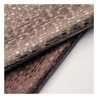 China Wholesale PVC Pearly Stone Grain Faux Leather Fabric 0.6mm 140cm for Shoes Box Notebook Packaging for sale