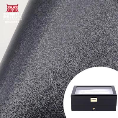 China Wholesale PVC Pinhole Grain Pattern Artificial Synthetic Leather 0.5mm 140cm for Wallet Box Shoes Notebook Fabric for sale
