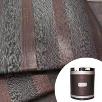 China Pearly Lustre PVC Wood Grain Artificial Leather Fabric 0.6mm 140cm for Wall Wallet Box Shoes for sale
