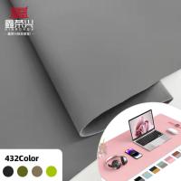 China 1.4mm Thick 140cm Wide Imitation Microfiber PU Leather Fabric with 5kg Peel Strength for Shoes and Bags for sale