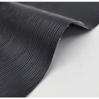 China 0.9mm Thick 140cm Wide PVC Leather with Knitted Backing for Bags and Furniture for sale