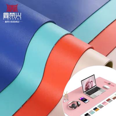 China 1.8mm Thick 54/55 Inch PVC Synthetic Leather 25 Colors for Bags and Sofa for sale