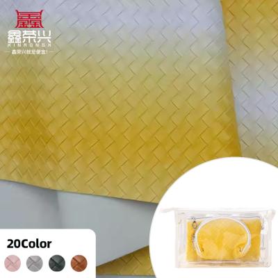 China 1.1mm Thick 54/55 Inch Wide PVC Faux Leather Fabric 20 Colors for Handbags Home Decor for sale