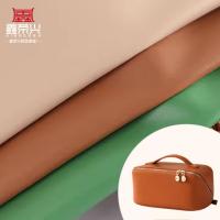 China 0.7mm PU Synthetic Leather 140cm Width Napa Pattern Faux Leather for Bags Wallets Belts for sale