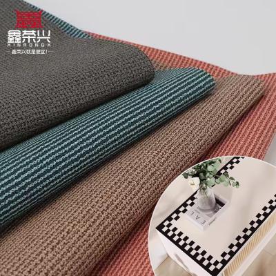 China 1.1mm Thick 137cm Wide Stain Resistant PVC Faux Leather Fabric for Bags Shoes Upholstery for sale