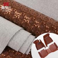 China PVC Shiny Embossed Nest Pattern Synthetic Artificial Leather Fabric 1.2mm 140cm for Car Seats Furniture for sale