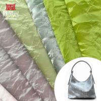China PU Silk Suede Texture Synthetic Leather 1mm 137cm for Bag Shoes Wallet Notebook Case Decor Faux Leather Fabric for sale