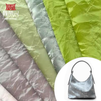 China PU Silk Suede Texture Synthetic Leather 1mm 137cm for Bag Shoes Wallet Notebook Case Decor Faux Leather Fabric for sale