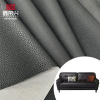 China Wholesale PVC Waterproof Artificial Synthetic Leather 0.6mm 140cm Embossed for Furniture Car Seat Bag for sale