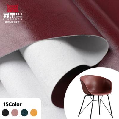 China Microfiber PU Retro Faux Leather Fabric 0.7mm 137cm Width Oily Wax Vinyl Waterproof Stretch for Sofa Chair Bags for sale