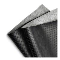 China Wear Resisting PVC Punched Leather Artificial Synthetic Leather 0.7mm 140cm for Luggage Bag Chair Sofa for sale
