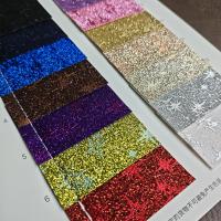 China Four-Pointed Star Synthetic Leather 1.4mm Thick PVC PU for Bags Shoes Furniture for sale