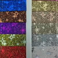 China Four-Pointed Star Synthetic Leather 1.4mm Thick PVC PU for Bags Shoes Furniture for sale