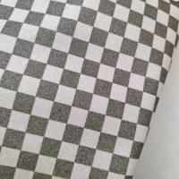 China Premium Glitter Checker PVC Leather Fabric for Bags, Wallets, Shoes and Fashion Accessories for sale
