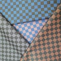 China Premium Glitter Checker PVC Leather Fabric for Bags, Wallets, Shoes and Fashion Accessories for sale