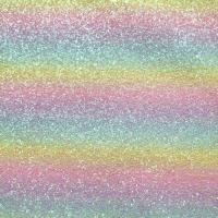 China Rainbow Glitter Checker Pattern PVC Synthetic Leather for Bags, Shoes & Crafts for sale