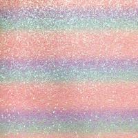 China Rainbow Glitter Checker Pattern PVC Synthetic Leather for Bags, Shoes & Crafts for sale