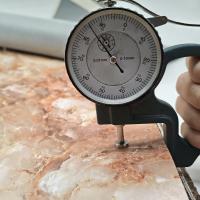 China Marble Pattern Faux Leather Fabric for Furniture, Bags & Decorative Applications for sale