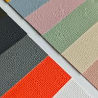 China Micro Bead Texture PVC Synthetic Leather Roll Fine Grain Artificial Leather Material for Bags Wallets Furniture Car Interior for sale