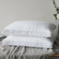 China 100% Cotton Hotel Sleeping Pillow 200TC-1000TC Thread Count for 3-5 Star Standards in Twin to King Sizes for sale