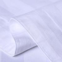 China Hotel Hospital 100% Cotton Bedding Set with 200TC-1000TC Thread Count and 3cm Stripe Design for Commercial Use for sale