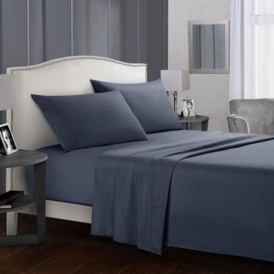 China Custom Color Hotel Bedding Set - Twin/Queen/King Size Microfiber Cotton Sheets with 4-Piece Configuration for sale