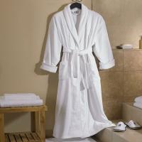 China Custom Logo Hotel Bathrobe 100% Cotton Terry - S/M/L/XL Sizes with 3-7 Day Sample Delivery for Spa & Hospitality for sale