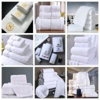 China Custom Logo 100% Cotton Hotel Towels - 70×140cm 600g Soft Absorbent Bath Towels for Hospitality for sale