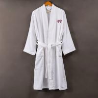 China Custom Terry Inside Linked Bathrobe for Hotels & SPAs - Cotton/Polyester/Microfiber, S-XL Sizes, 3-7 Day Samples for sale