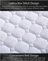 China Quilted Waterproof Mattress Protector - 100% Cotton, 40S×40S Thread Count, Multiple Sizes for Home & Hotel Use for sale