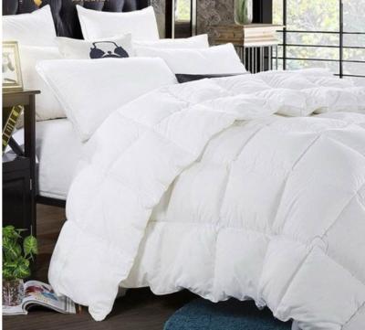 China Luxury 100% Cotton White Goose Down Duvet 200TC-1000TC Thread Count for Hotel & Home Use for sale