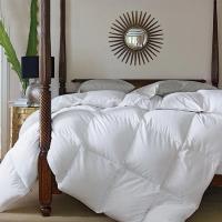 China 80% White Duck Down Hotel Quilt with 100% Cotton Fabric - 200TC to 1000TC Thread Count in Multiple Sizes for sale