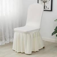 China Factory Direct Polyester Chair Covers 160-220GSM with Custom Sizing for Hotels, Weddings & Events for sale