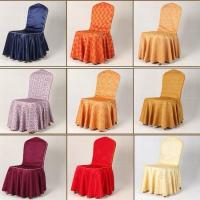 China Factory Direct Polyester Chair Covers 160-220GSM with Custom Sizing for Hotels, Weddings & Events for sale